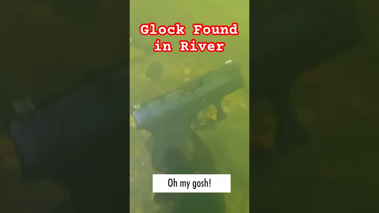 We found what looks like old crime evidence underwater