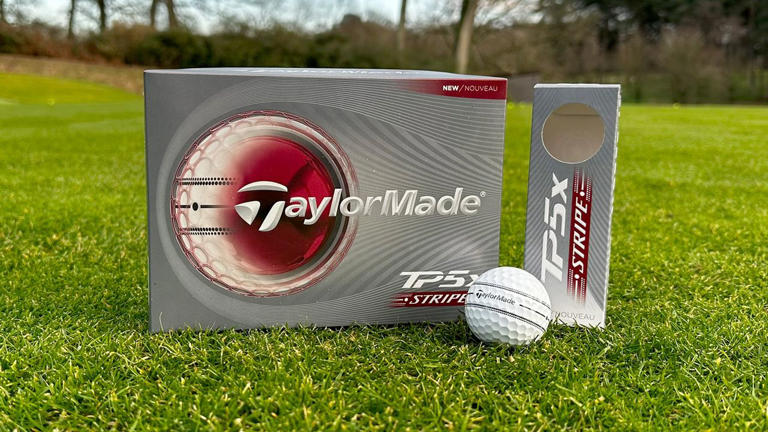 TaylorMade 2026 TP5x stripe golf ball review