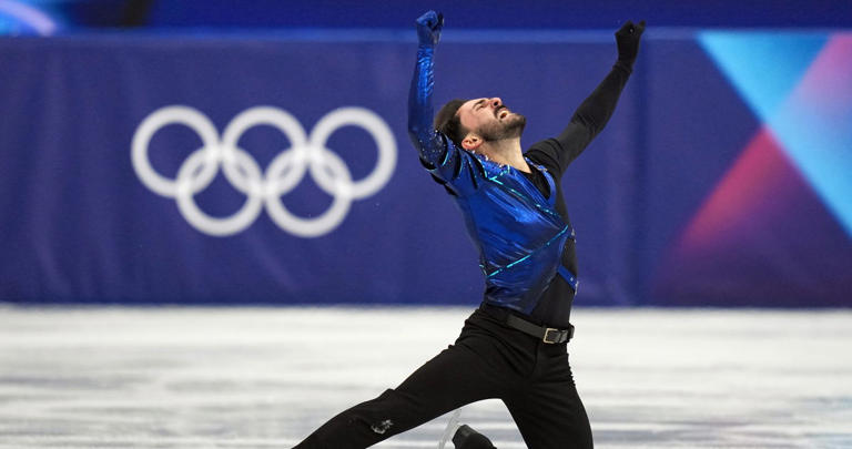 Gay skater Kevin Aymoz performs with pure heart at the Olympics — and ...