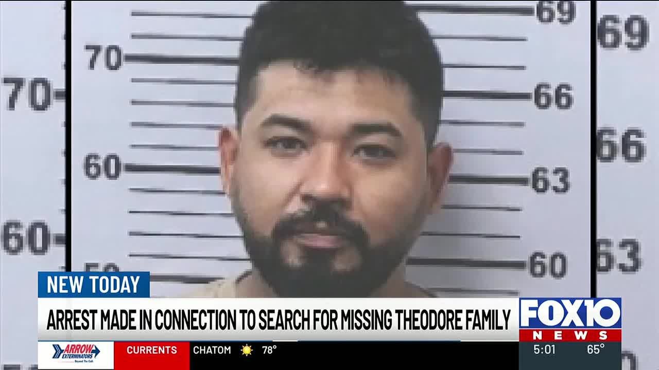 Man arrested on kidnapping charges in Theodore family disappearance