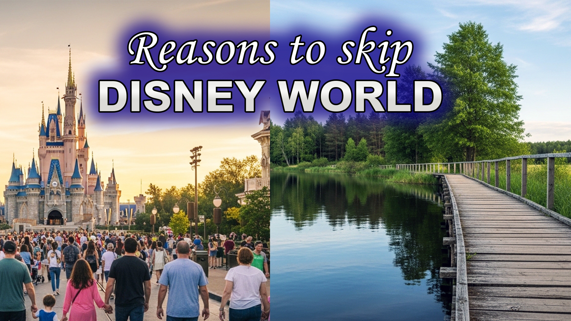 Reasons to skip Disney World
