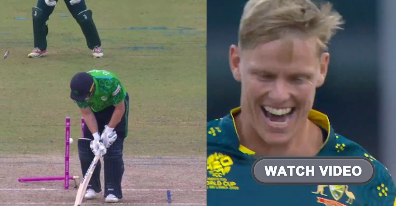 Watch: Nathan Ellis’ clever slower ball dismisses Ross Adair as ...