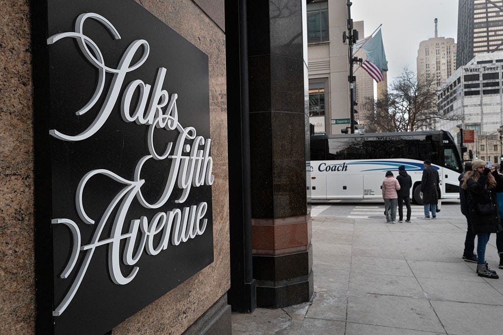 Illinois' last Saks Fifth Avenue store is closing in Chicago
