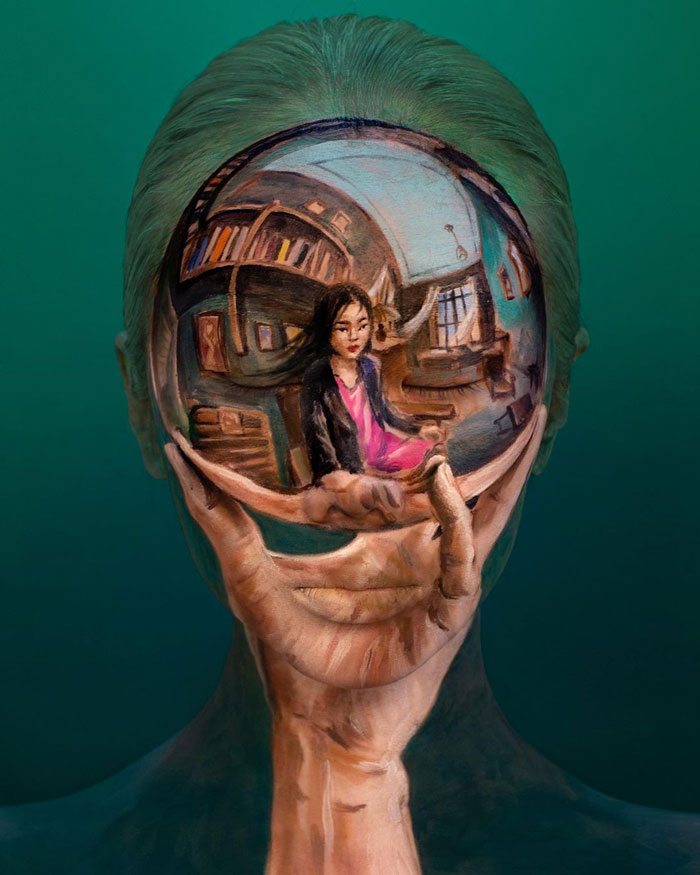 Korean artist goes viral for transforming herself into mind-bending ...