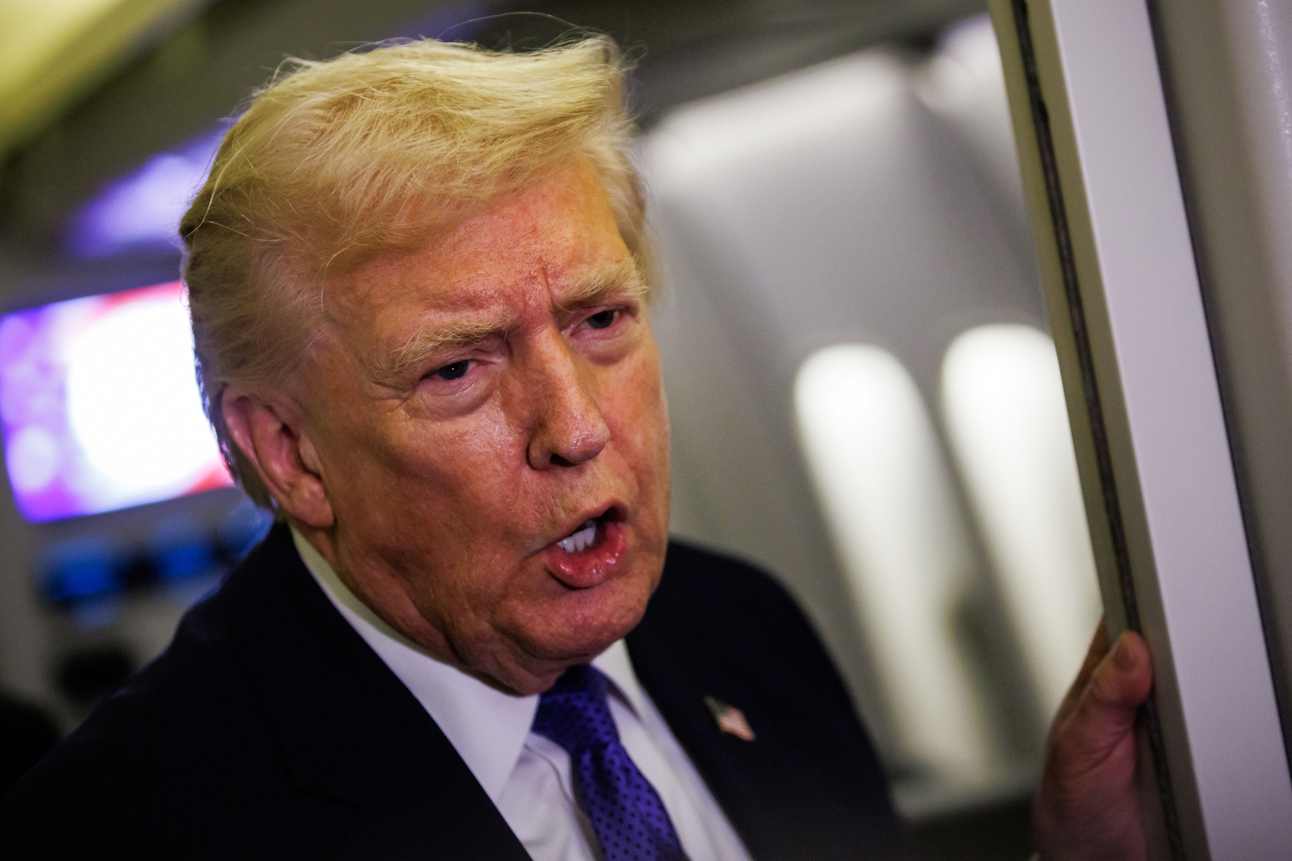 Donald Trump reacts to "great" jobs report