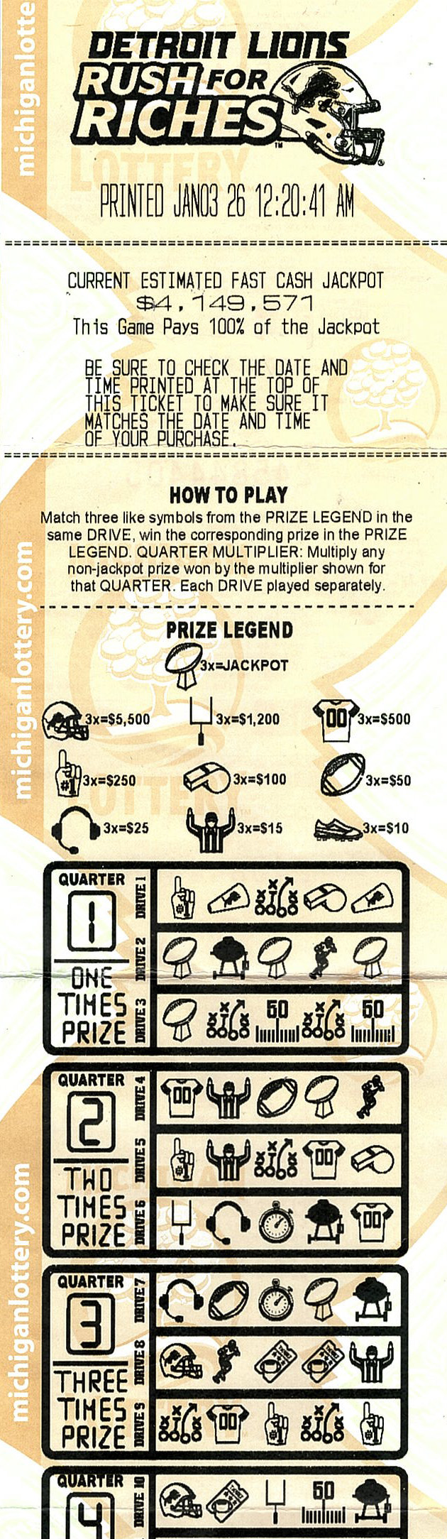Michigan lottery club wins largest Fast Cash prize ever