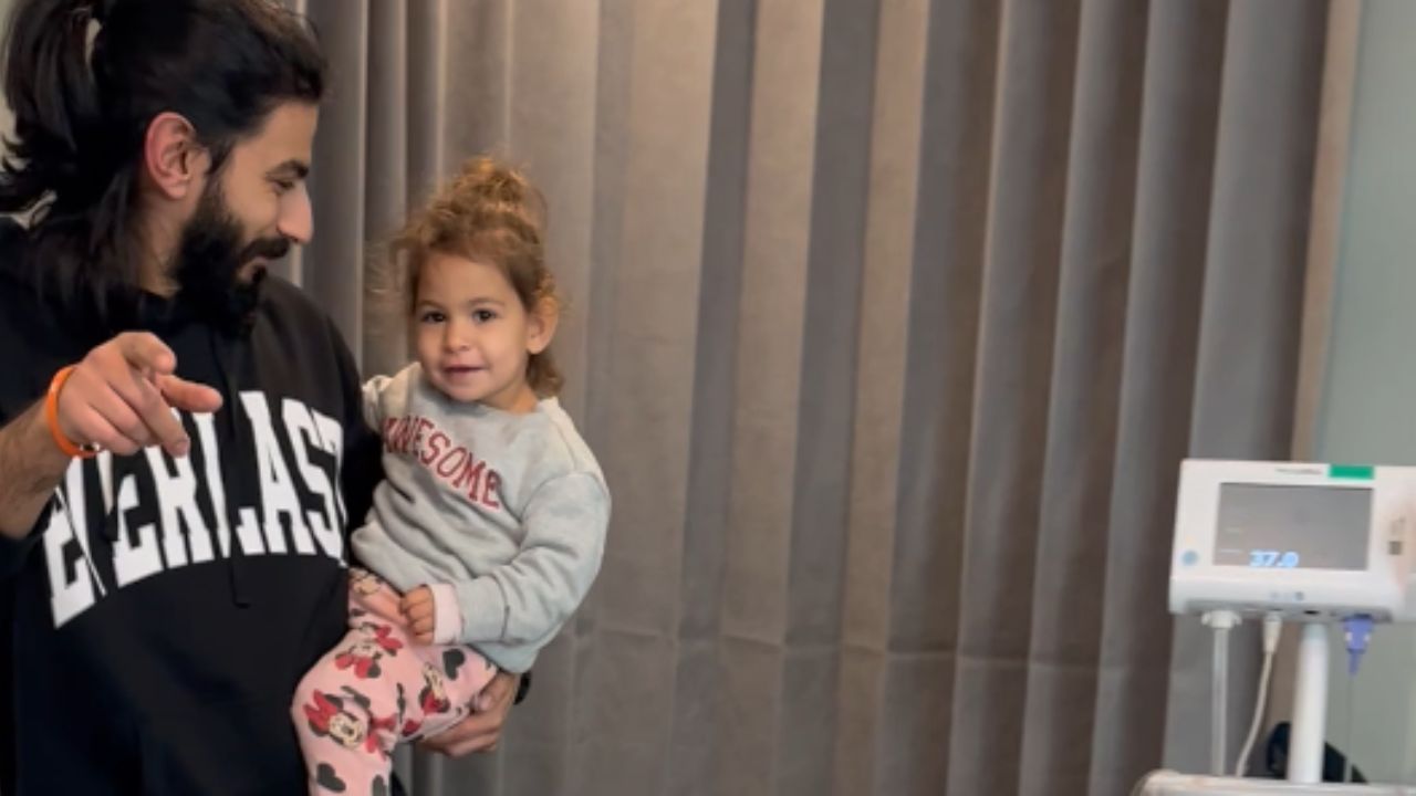 'She was Shy at First!' - Parents surprise first child with