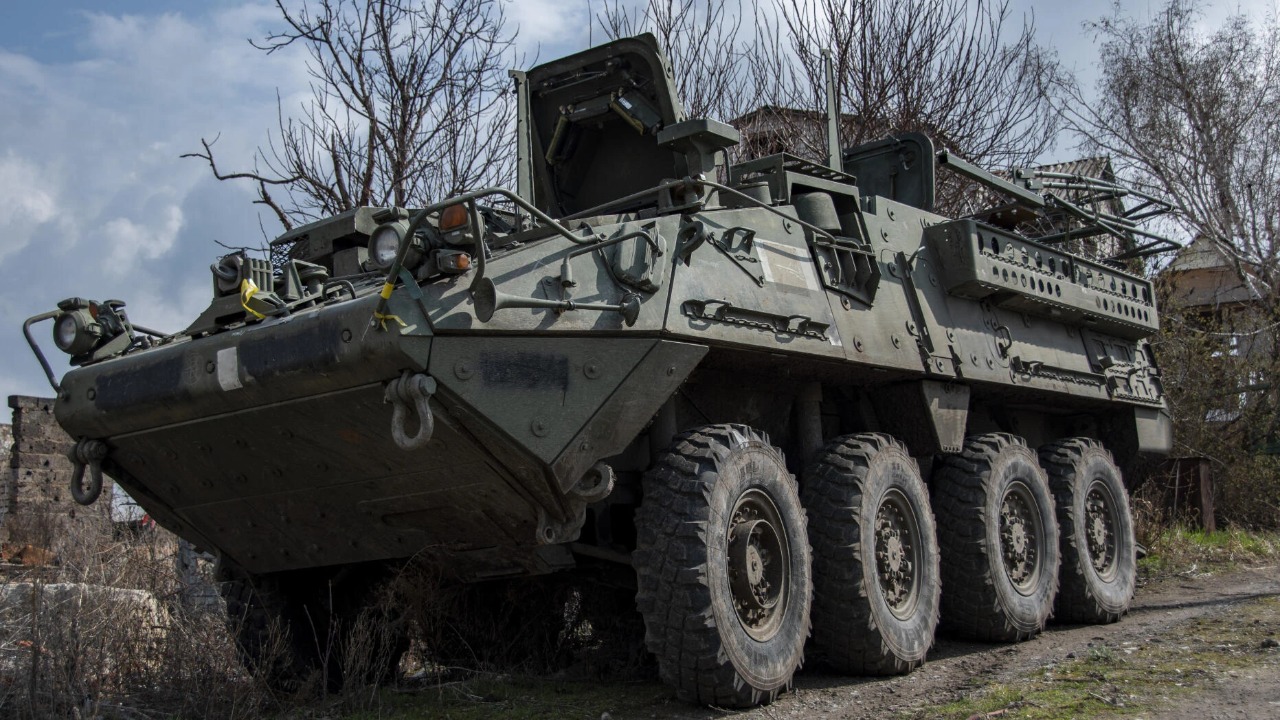 Russian troops bolt giant steel weed whackers to vehicles to fight off ...