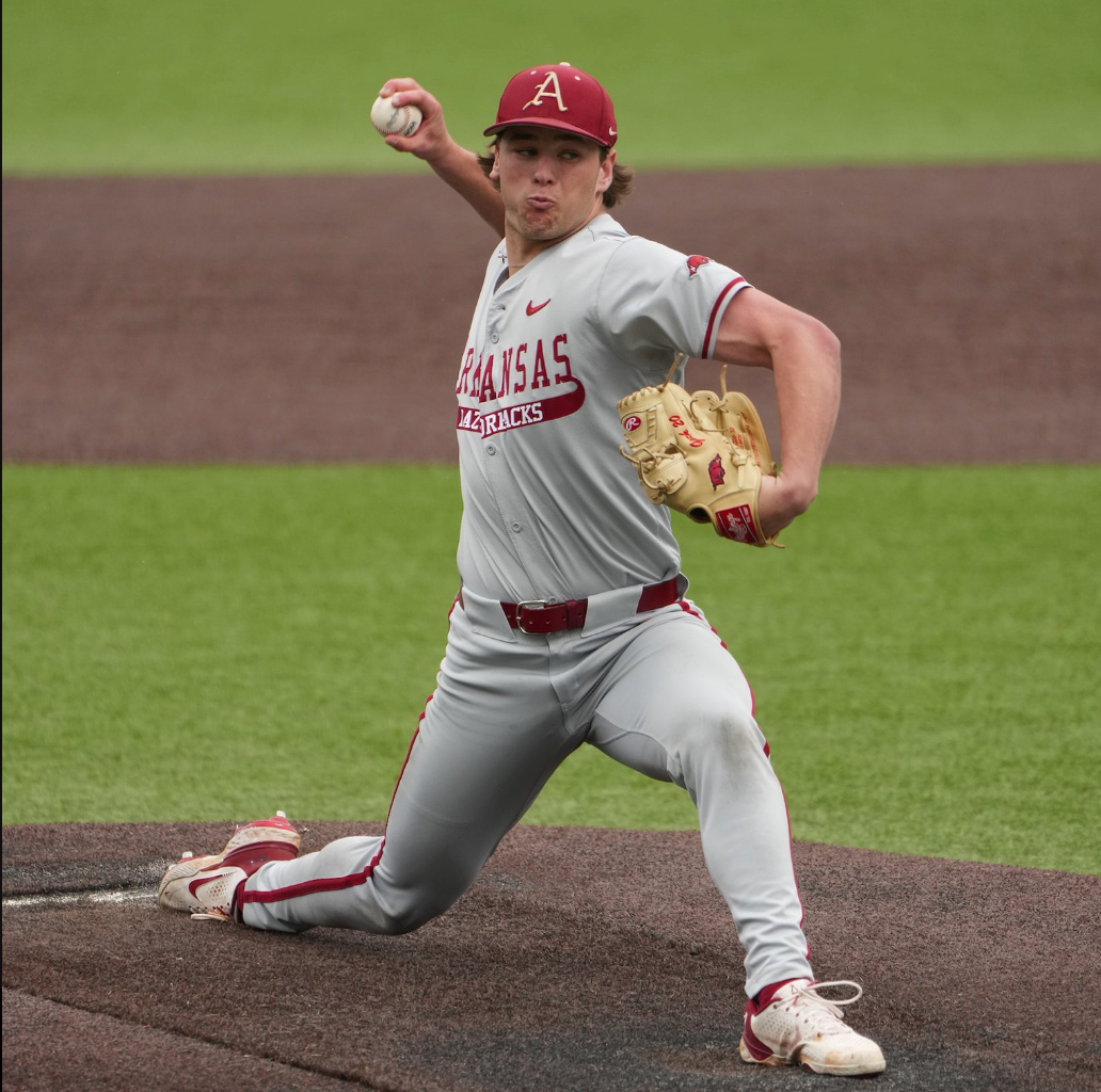 Arkansas baseball reveals opening weekend pitching rotation