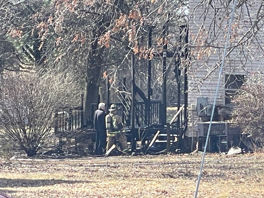 Crews battle 2-story house fire in Springdale