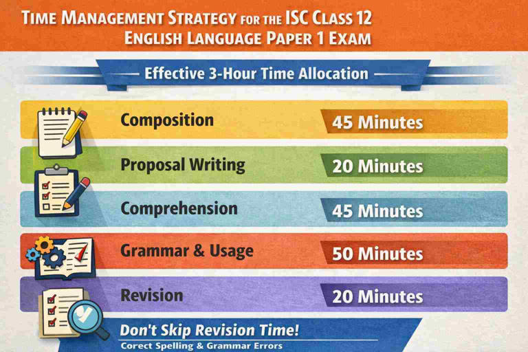 ISC class 12 English language paper 1 exam 2026 on 13th February ...