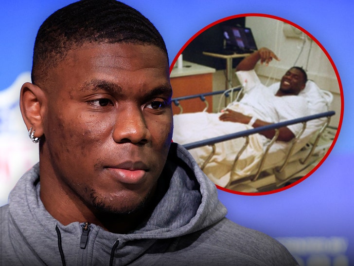 Keion White shares update after being shot, silent on Lil Baby report