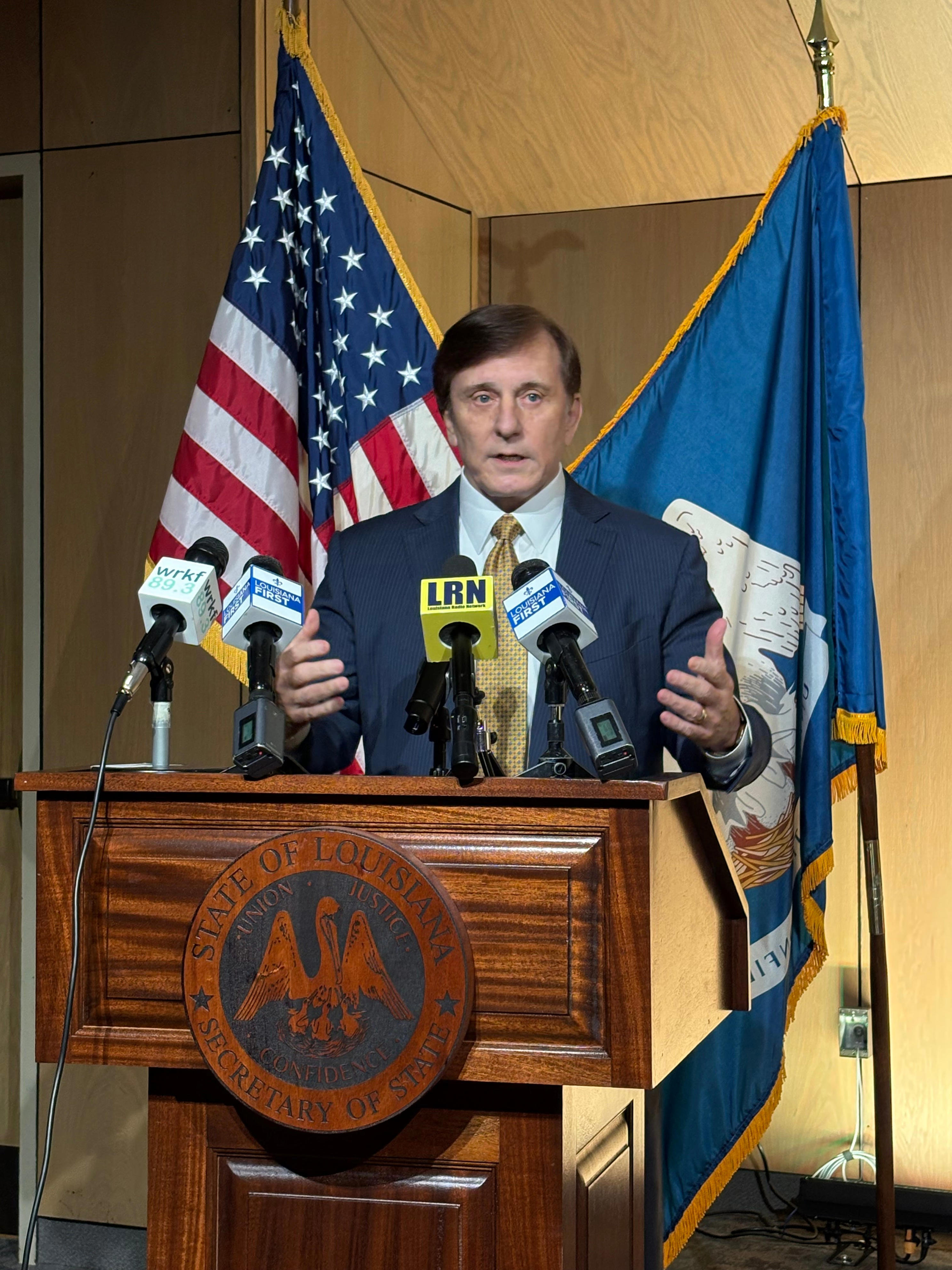 Louisiana Senate Race Fleming Claims Gov Landry Is Scheming To