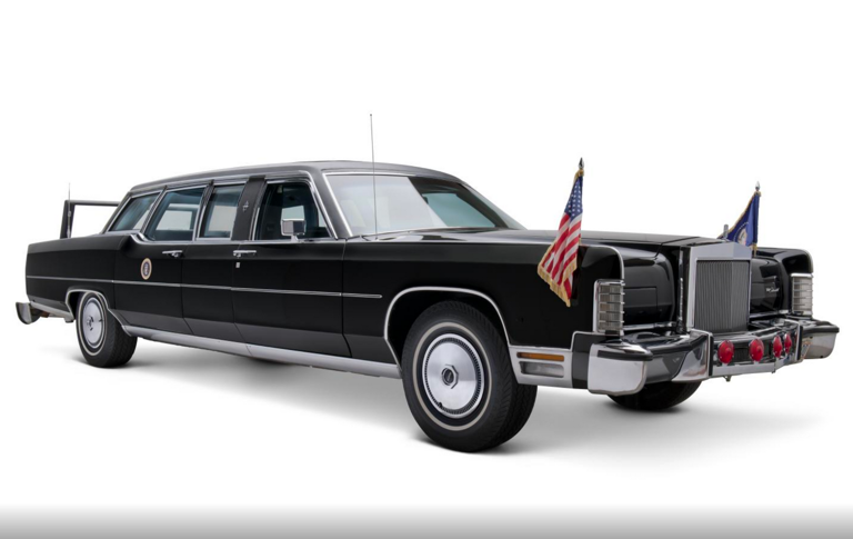 A peek inside the Ronald Reagan car collection