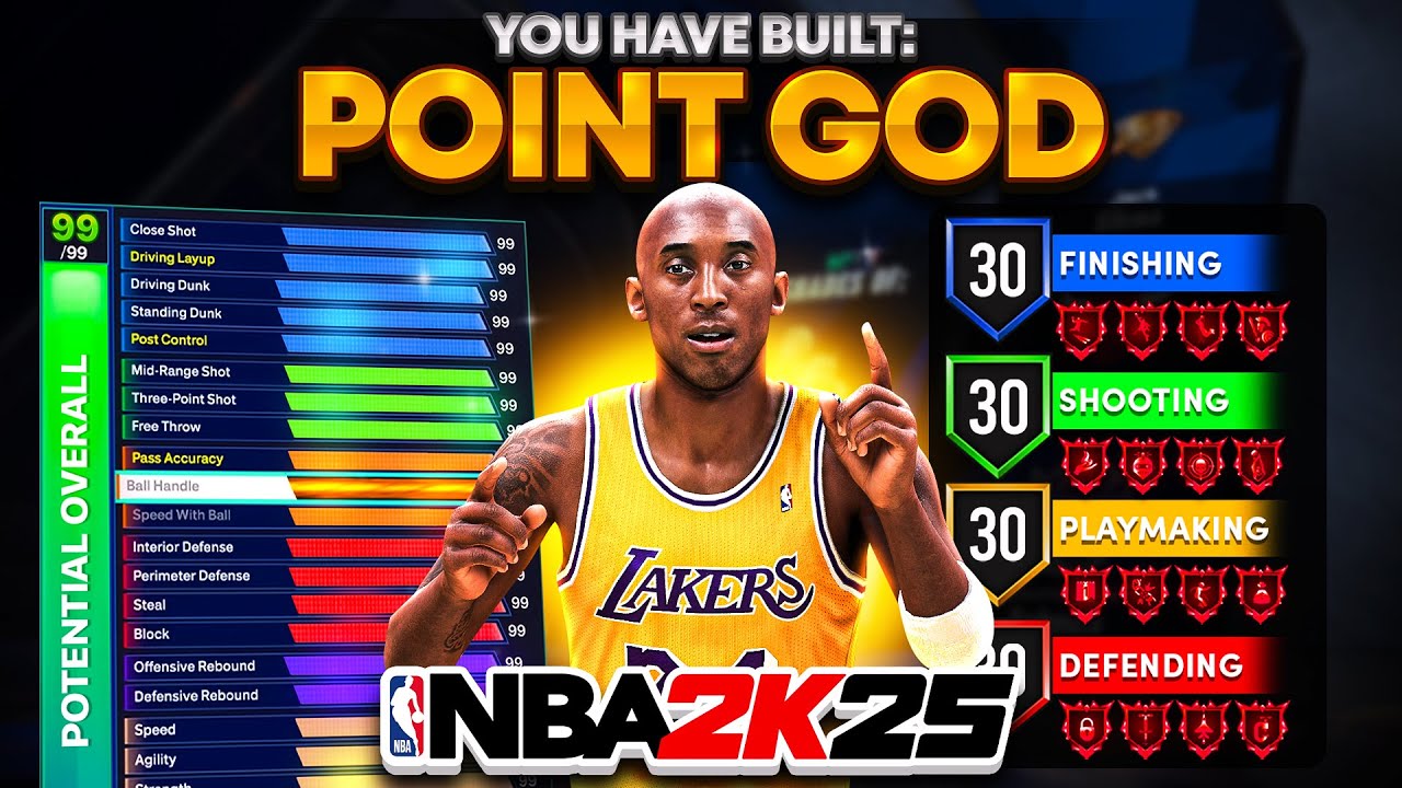 Best 2-way point guard build in NBA 2K25