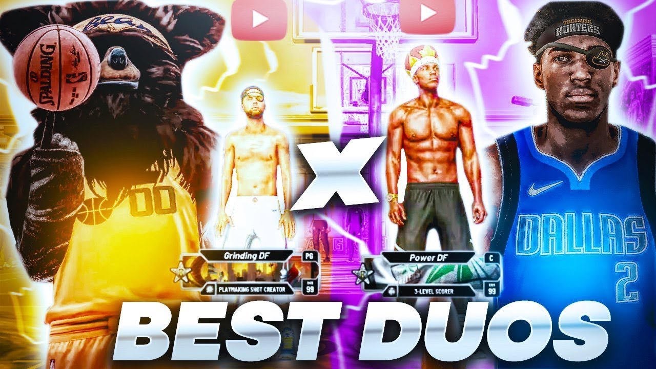 Grinding DF + Power DF best duo dominate *new* park in NBA 2K20! Best ...