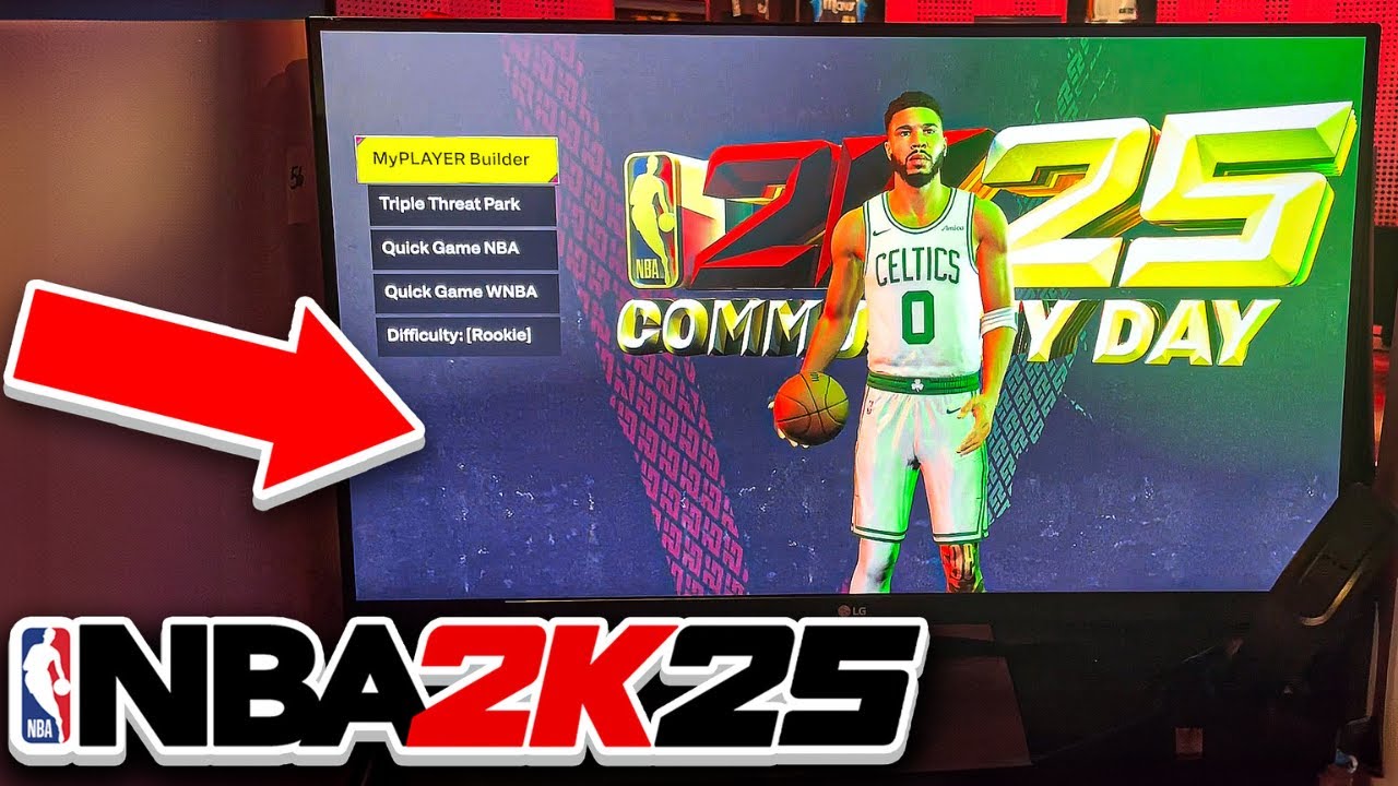 I played NBA 2K25 early (community day vlog)