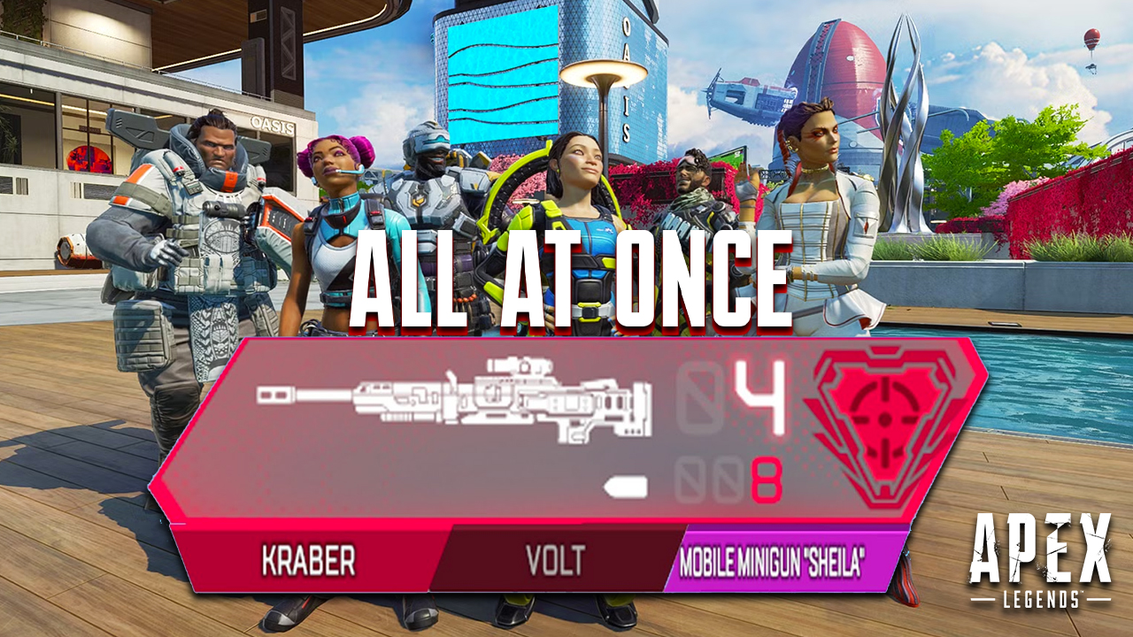 Apex Legends gameplay I took over the entire lobby