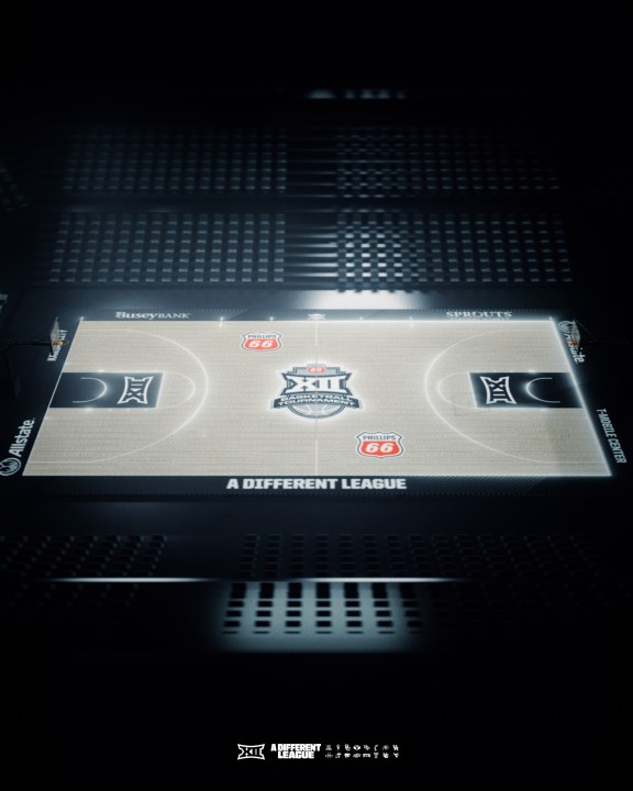 LED court to debut at Big 12 basketball championships