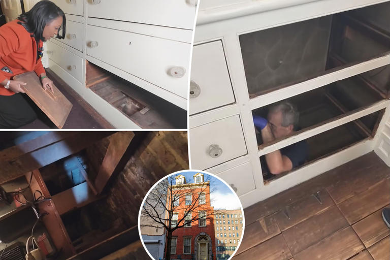 ‘Completely invisible’ secret passageway linked to Underground Railroad ...