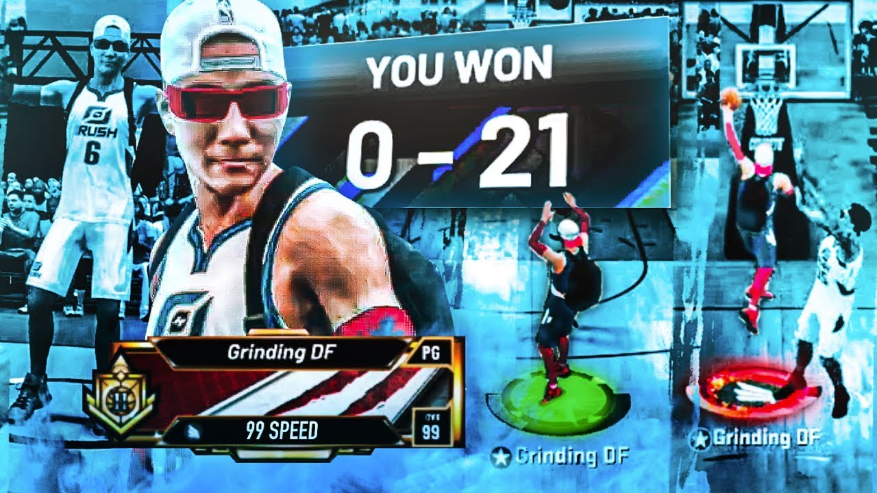 I took my speedboosting sharpshooter build to 1v1 rush event on NBA ...