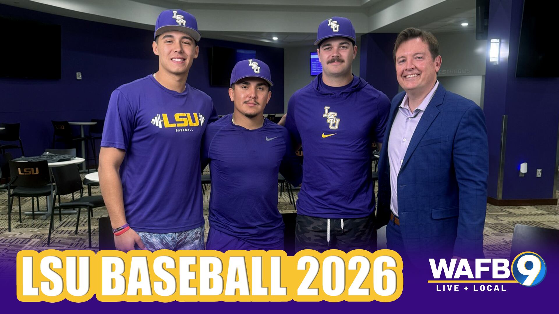 Jacques Talk - Curiel, Milam and Brown talk LSU baseball 2026