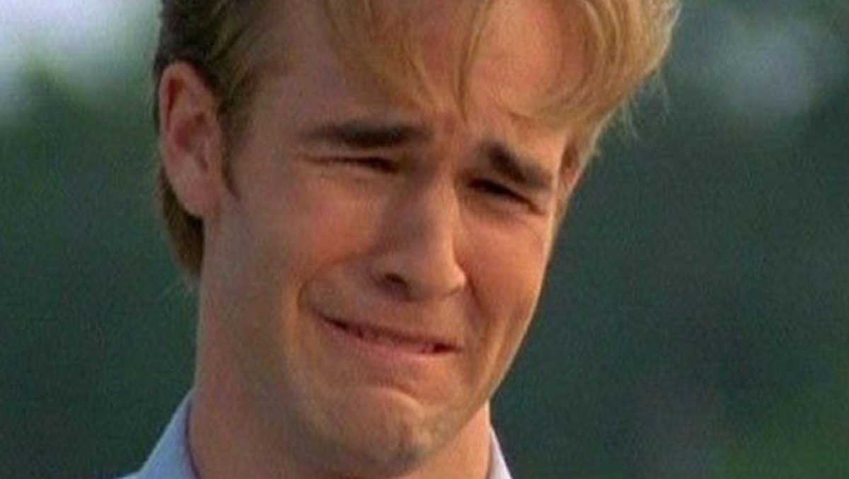 ¿Cómo surgió el MEME viral de James Van Der Beek llorando? Éste es su ...