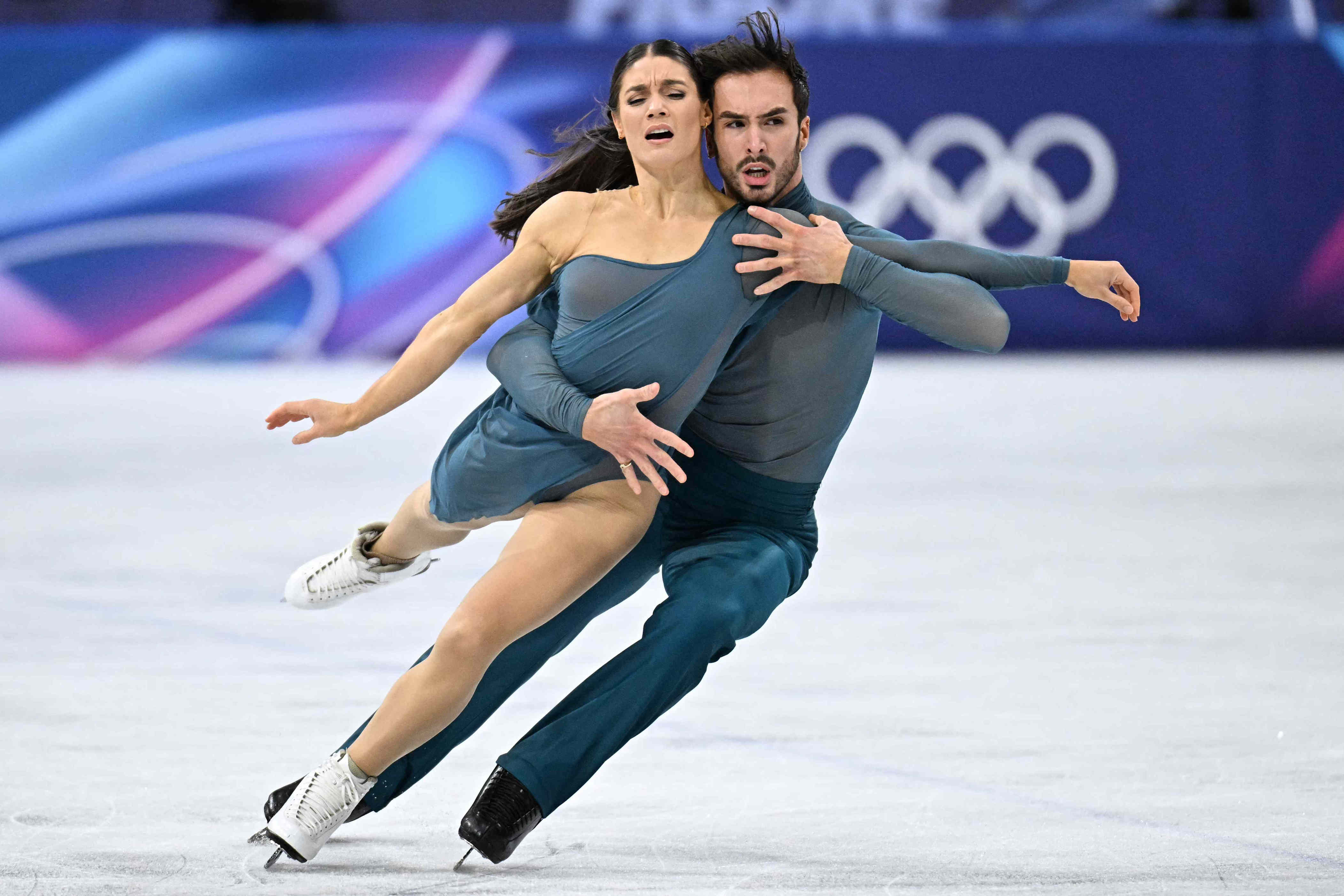French ice dancers Laurence Fournier Beaudry and Guillaume Cizeron win ...