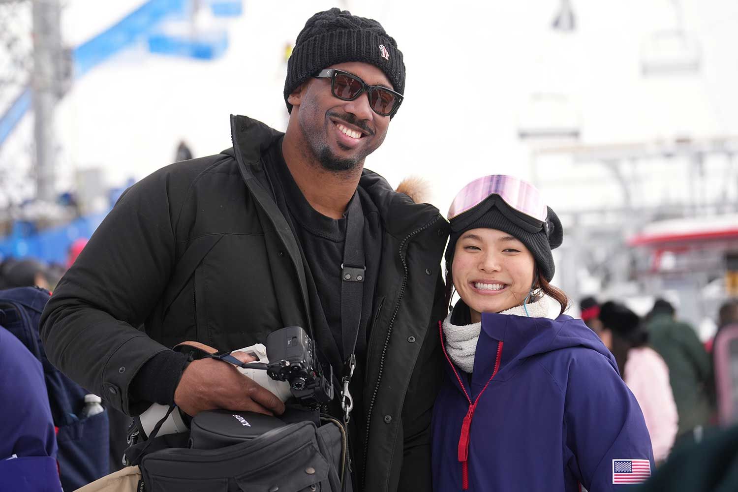 Myles Garrett says he once wrote a poem that made girlfriend Chloe Kim cry