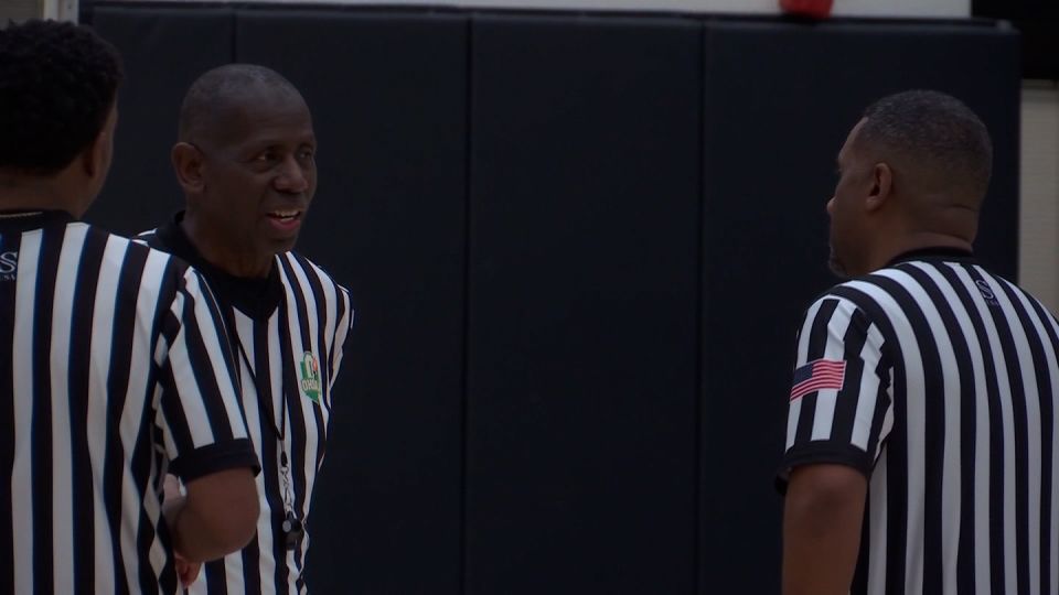 Three generations of referees call game together