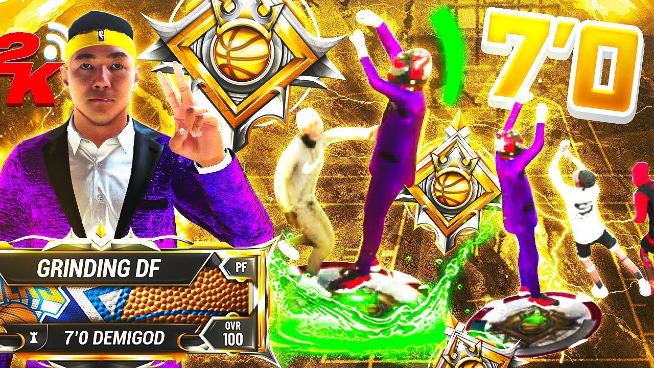 The return of my 99 overall legend stretch big! *Game breaking* 7'0 ...