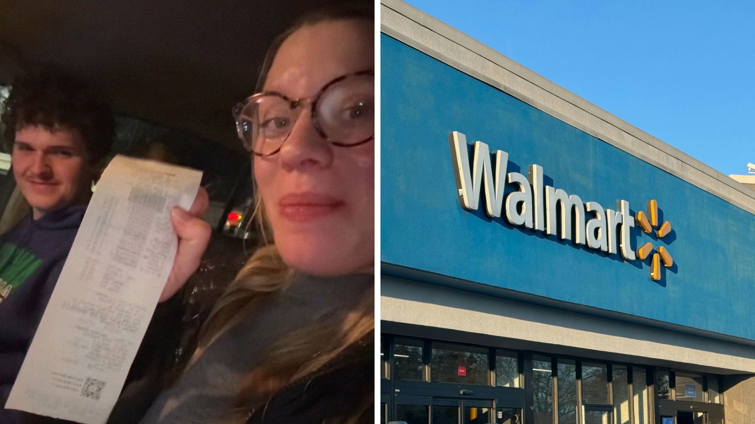 Walmart receipt checker stops shopper at the door. Then the worker does ...