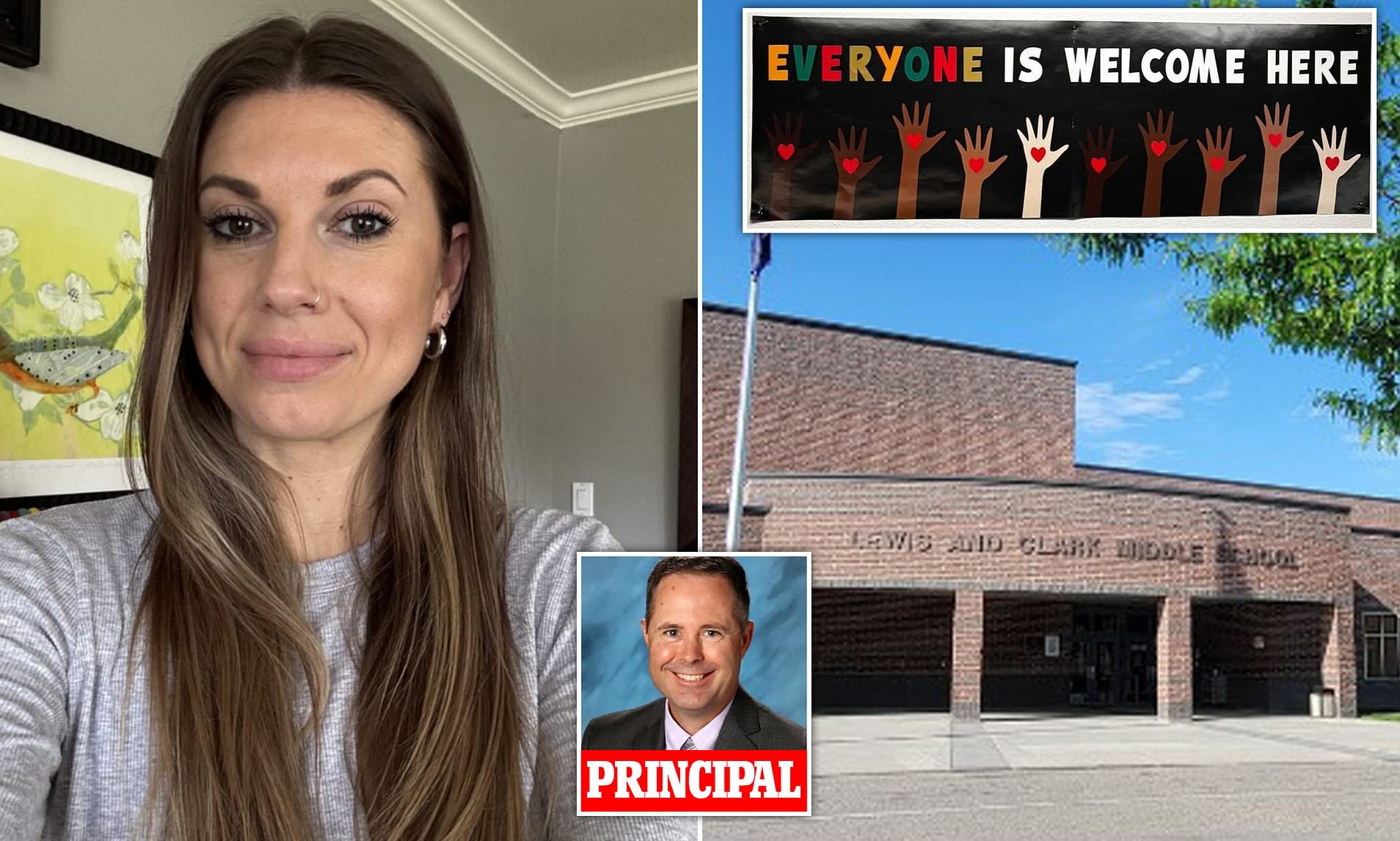 Idaho school broke law by banning teacher from erecting 'everyone is ...