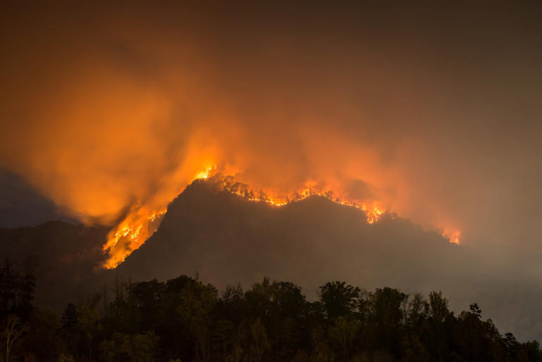 Fire on the Mountain wildfire wreaks havoc in WNC