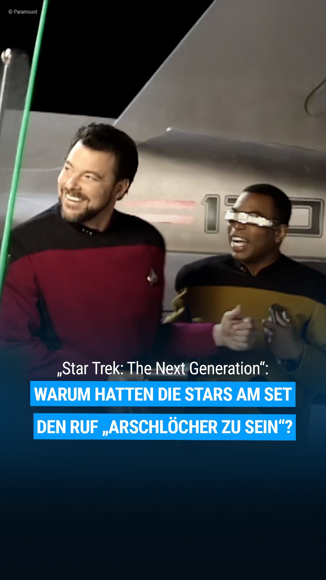 „Star Trek: The Next Generation“ ist ein Kult-Hit – doch das war laut ...