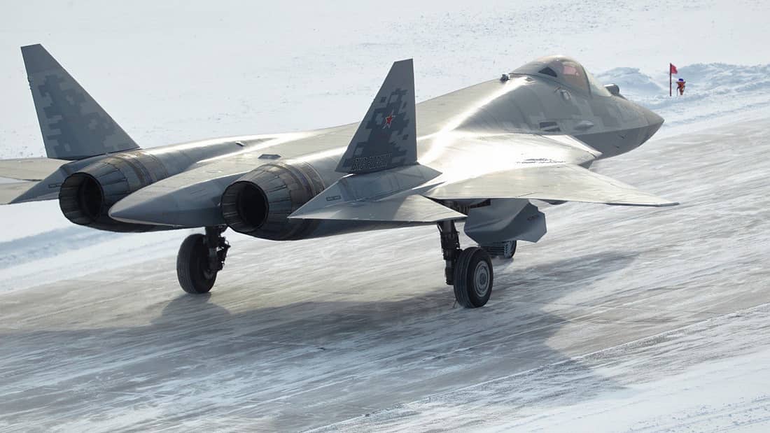 Modifiziert, aber nicht neu motorisiert: Russlands verbesserte Su-57 ...