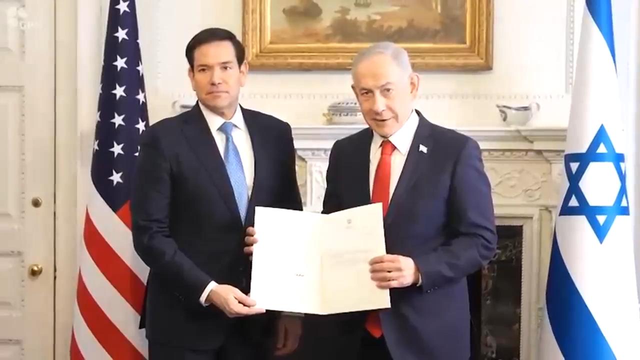 Netanyahu meets with Rubio in Washington ahead of Trump talks