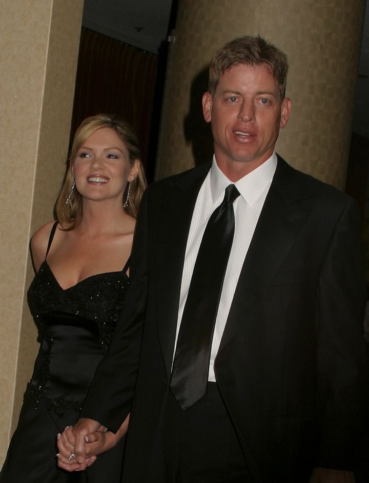 Troy Aikman and Capa Mooty’s blended-family playbook