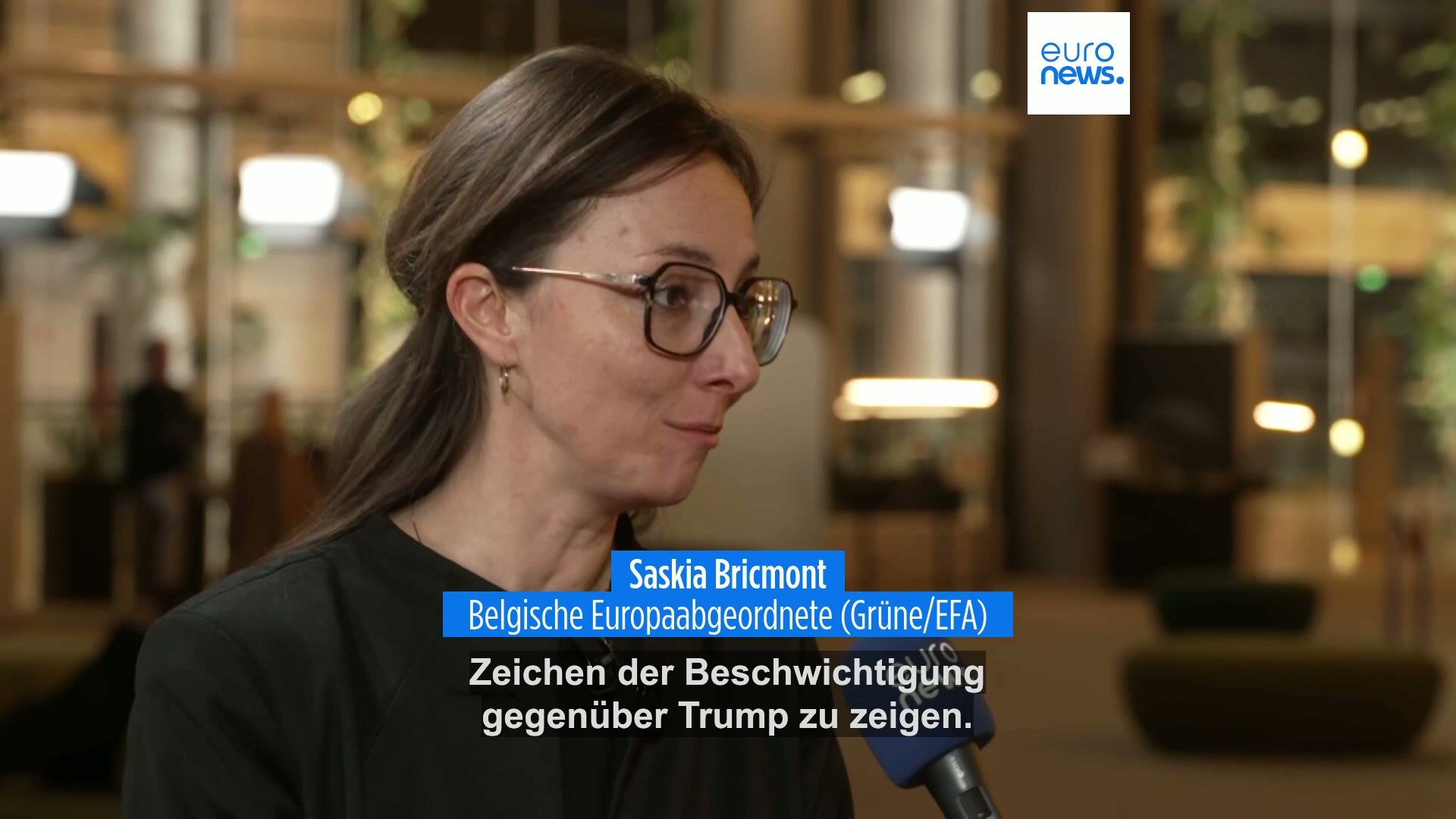 EU kapituliert vor USA, sagt EU-Abgeordnete Bricmont