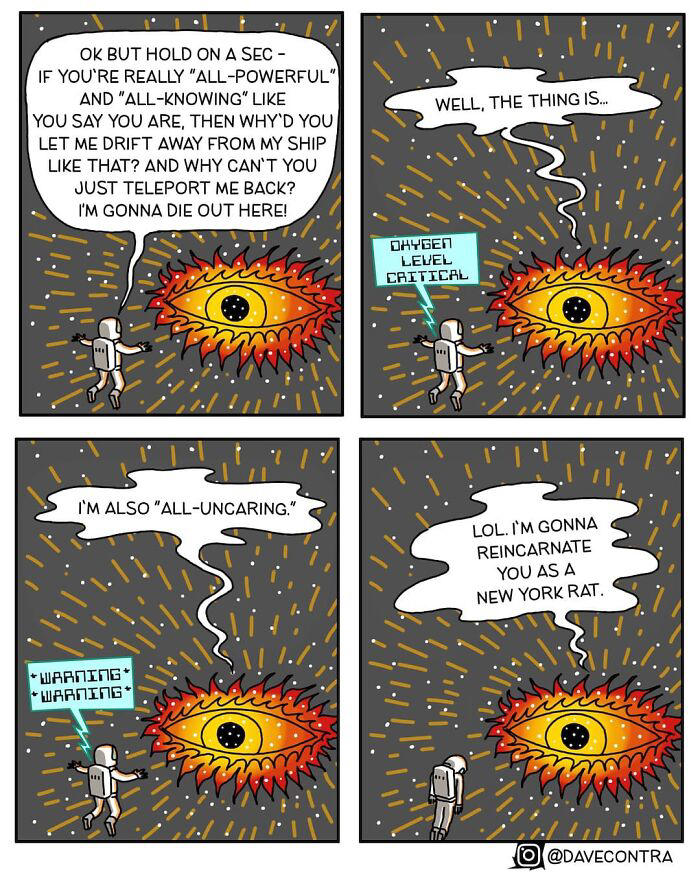 8 comics with unexpectedly dark twists by Dave Contra