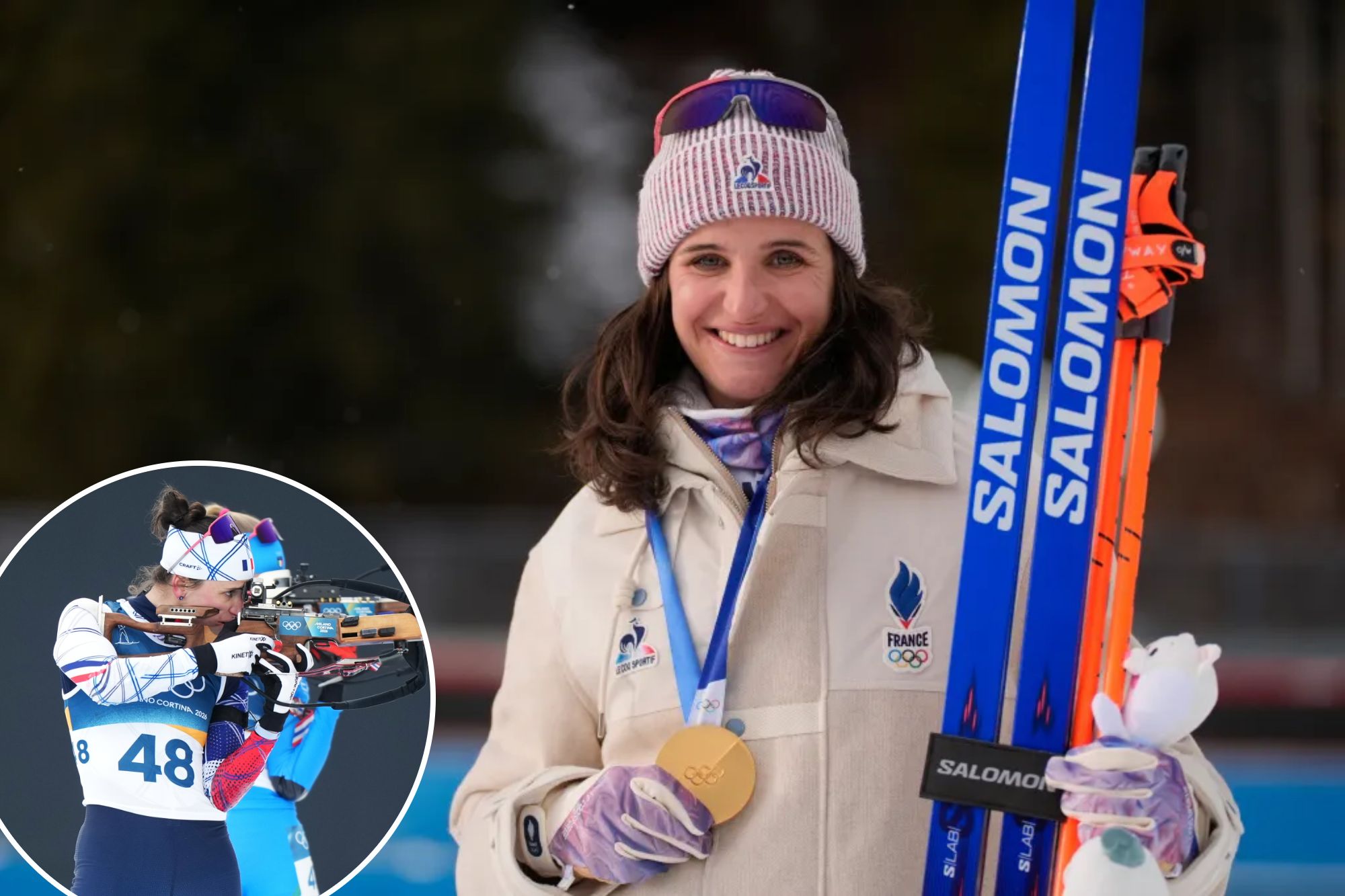Julia Simon wins Olympic gold months after credit card scandal ...