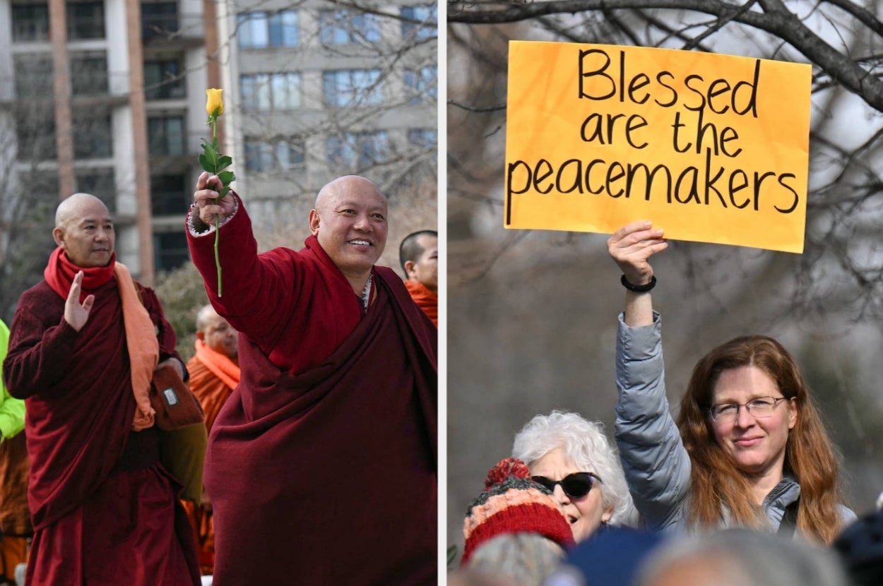 15 heartwarming photos of the Buddhist monks walking 2,300 miles across ...