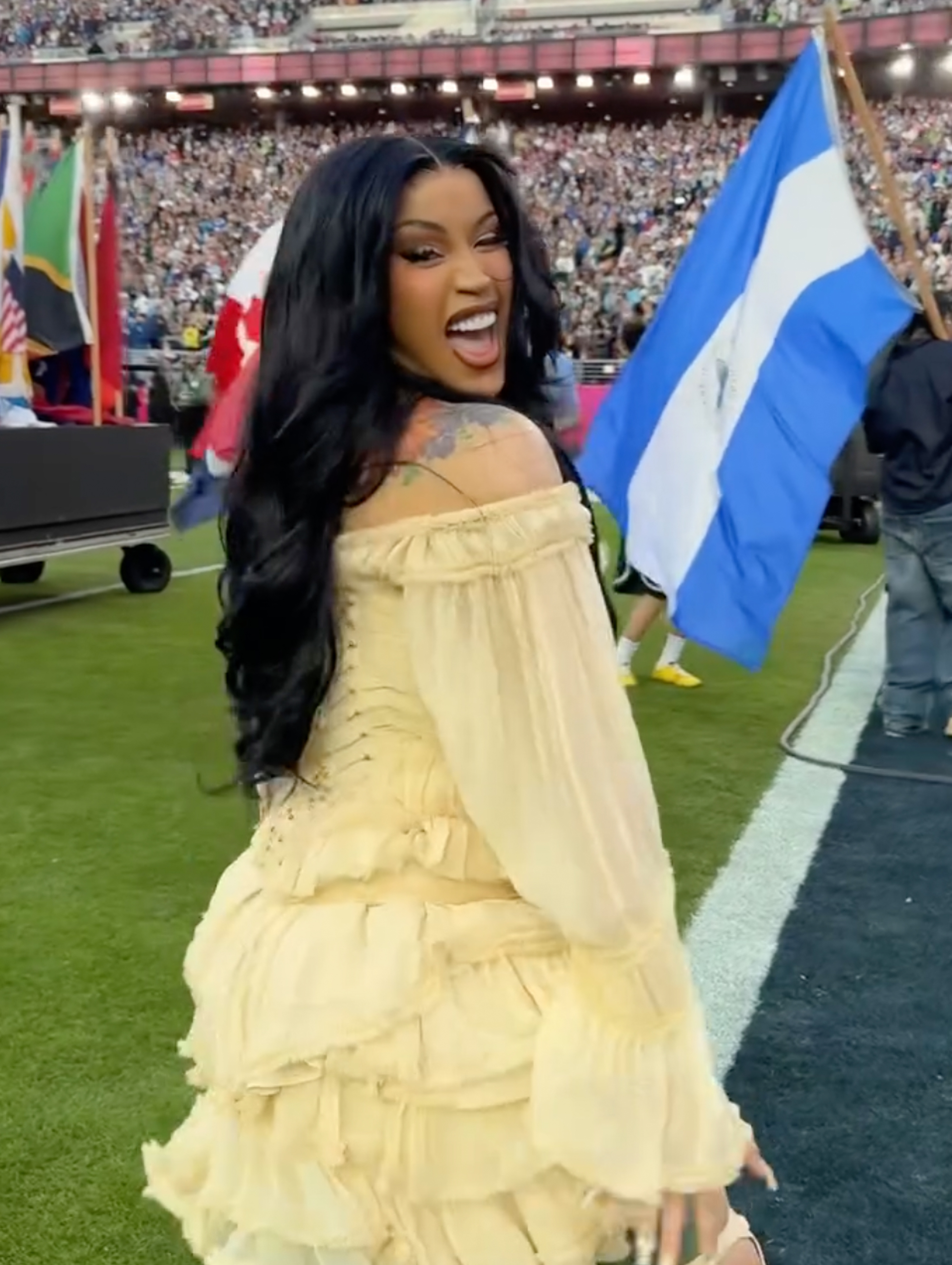 Cardi B reflects on Super Bowl 2026 as Stefon Diggs split speculation ...