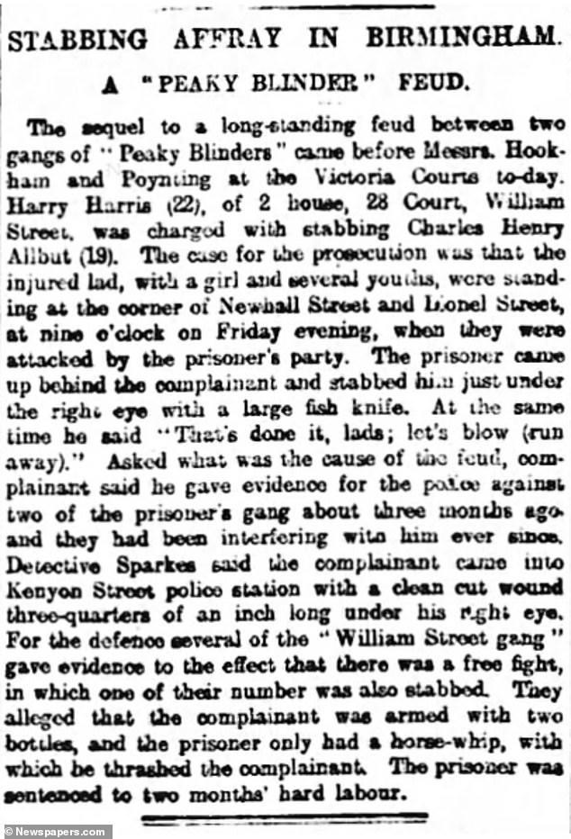 The real people, rivalries and crimes of Birmingham's Peaky Blinders ...