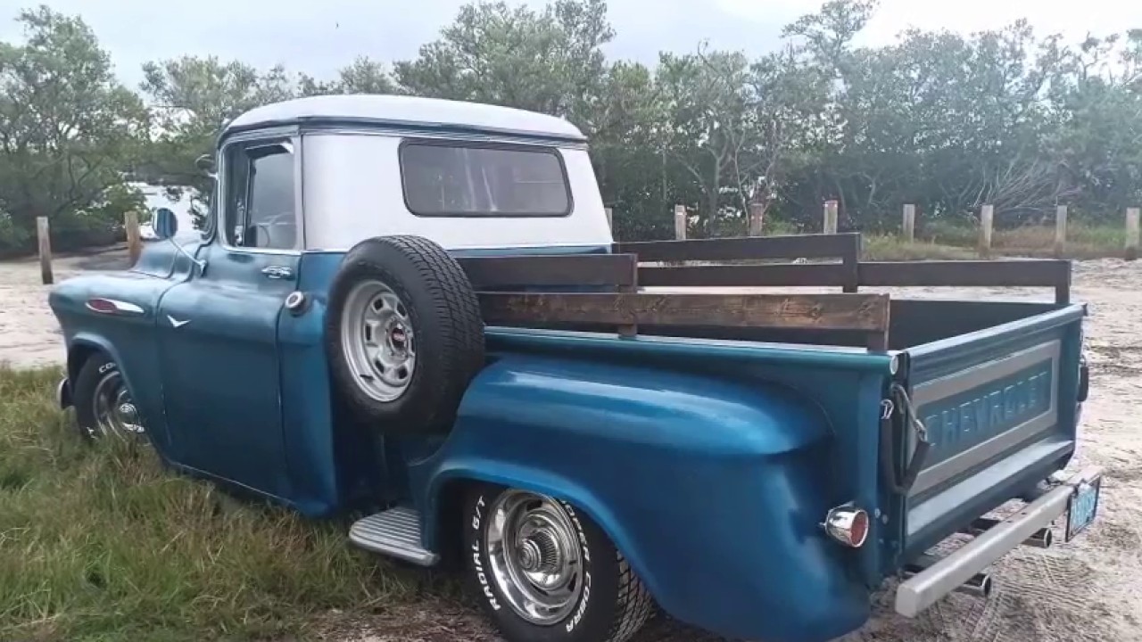 1957 Chevrolet truck/1967 Camaro convertible