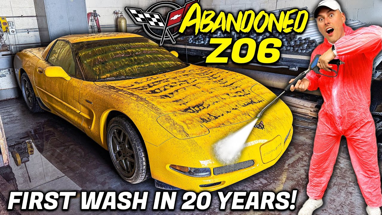 Abandoned Corvette Z06 gets incredible transformation after 20 years