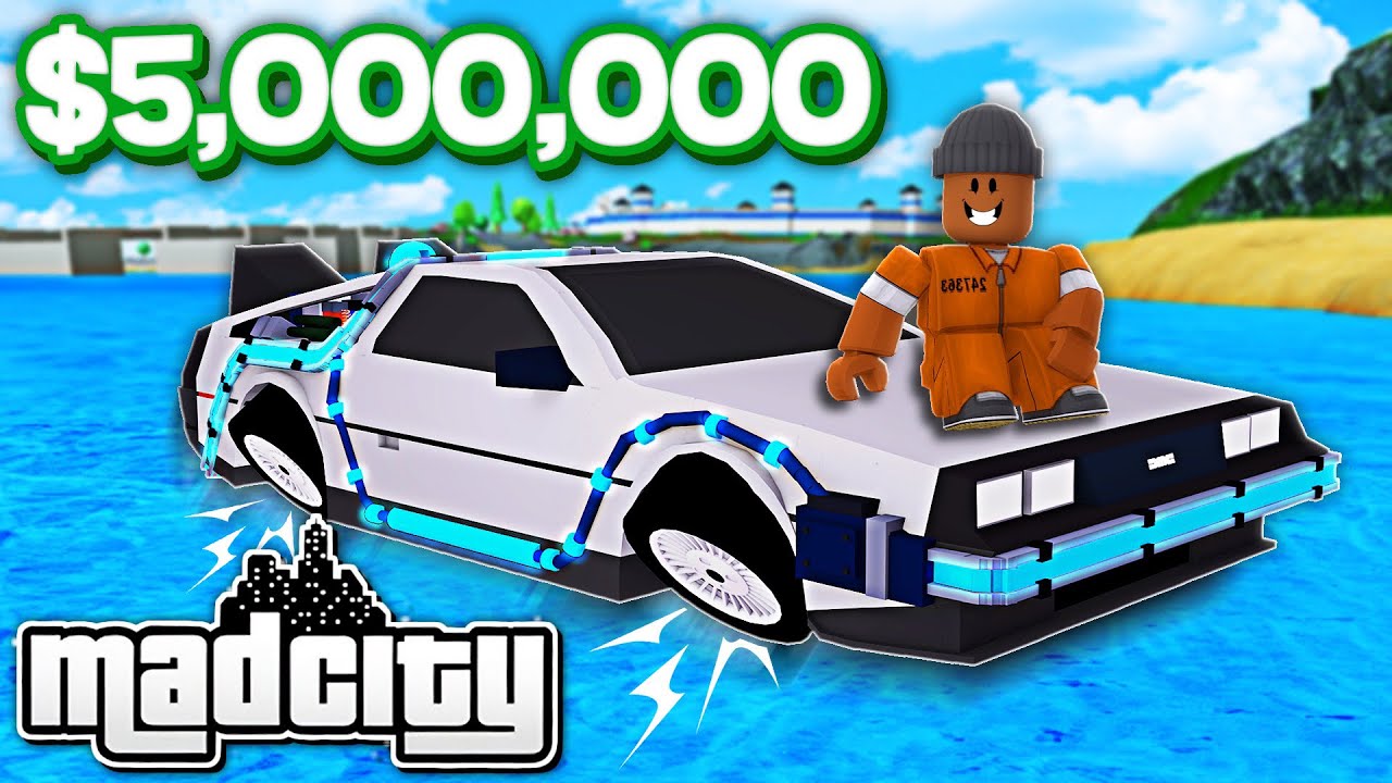 Buying the most expensive car in Roblox Mad City