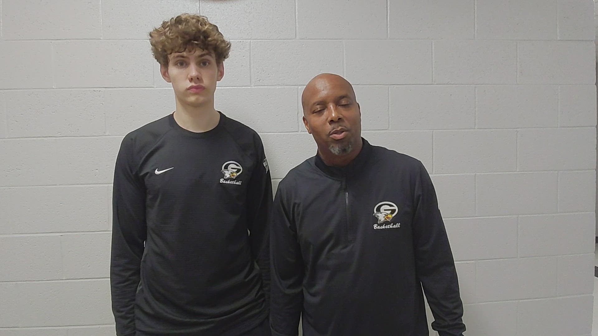 Interview with Levi Ball and coach Dion Bethea of Gray Collegiate on ...
