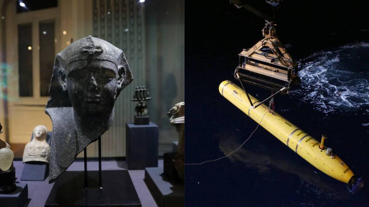 Photos of sunken civilizations revealed by technology