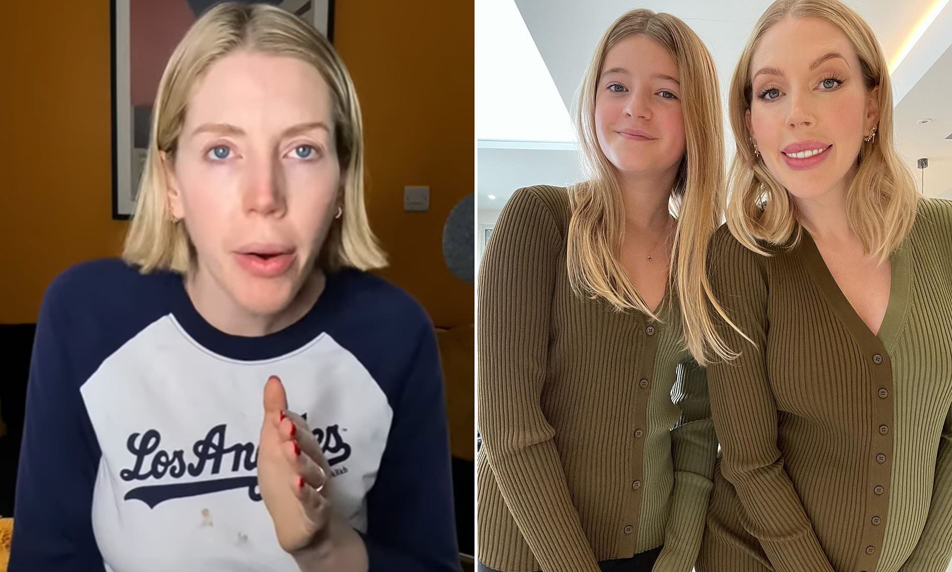 Katherine Ryan's history with the father of her daughter, 16, as she ...